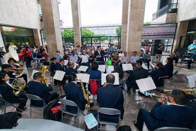 Se Presentó la Banda de Música de Gobierno del Estado en Congreso del ...