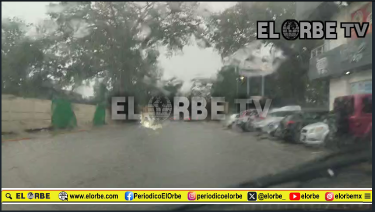Fuerte lluvia cae en Tapachula - Periódico El Orbe.